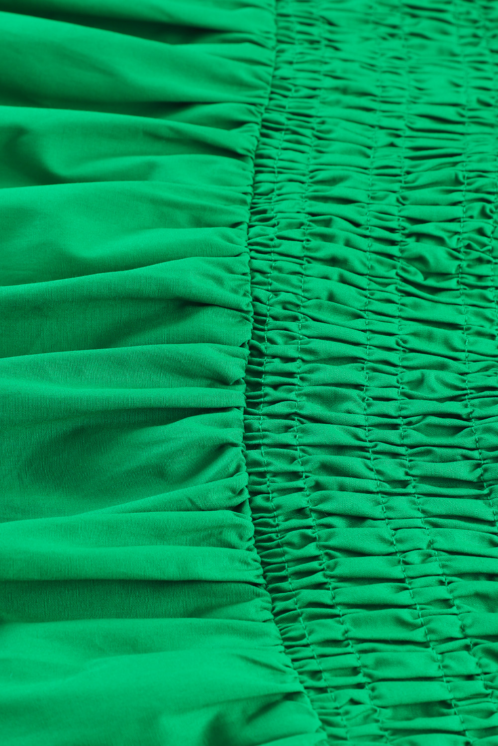 US$ 8.03 Drop-shipping Green Ruffle Tiered Short Sleeve Plus Size ...