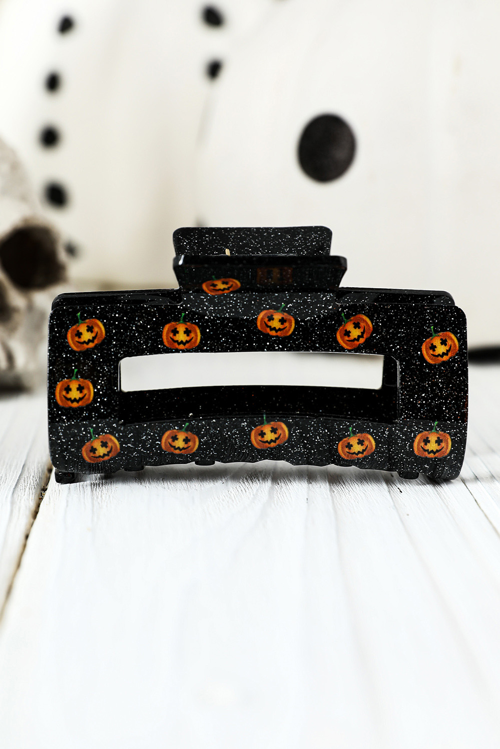 US$ 2.28 Drop-shipping Black Halloween Pumpkin Face Print Square Shark ...