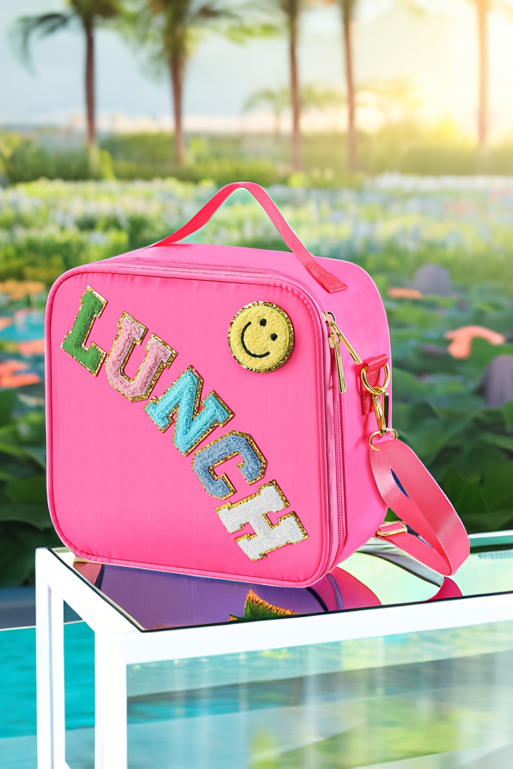US$ 7.36 Drop-shipping Rose Red Glitter Chenille Zipper Detachable ...